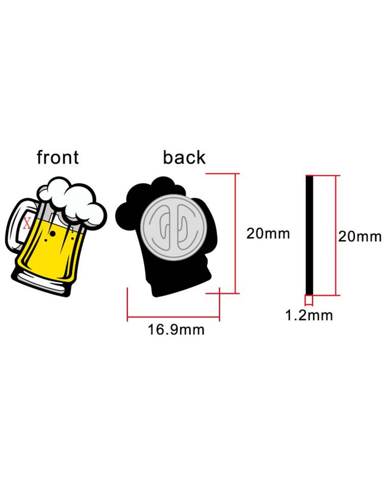 Classic Beer Mug Pin - Celebrate with Style & Flair