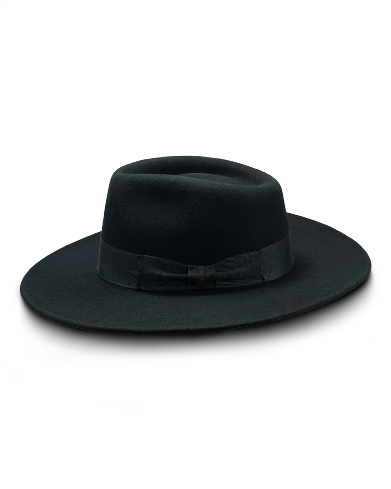 Chicago Sheep Wool Felt Men's Classic Fedora Hat
